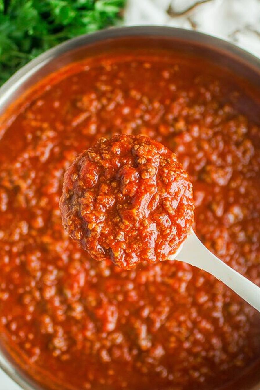 Hearty Beef Spaghetti Sauce | Comfort Food