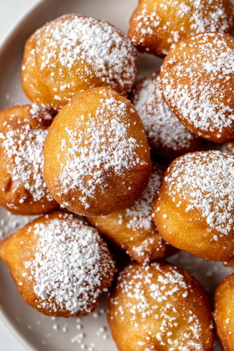 Italian Fried Dough Zeppole | Comfort Food